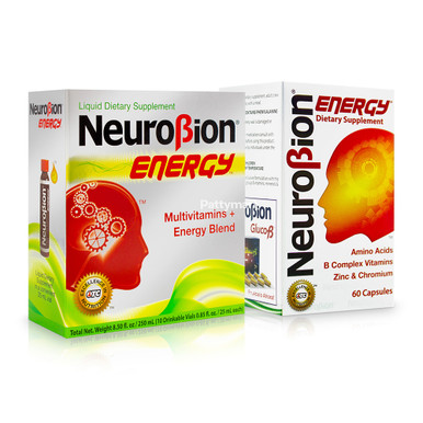 Set Neurobion Energy - 10 Viales + 60 Caps