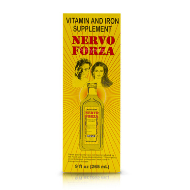 Nervoforza- Vitamin and Iron Suplement/ Suplemento de vitaminas y ...