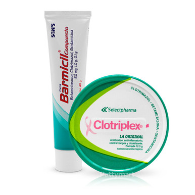 Set // Barmicil 40g + Clotriplex Pomada 12.5g