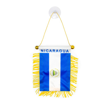 Mini Bandera - Nicaragua / Mini Flag - Nicaragua