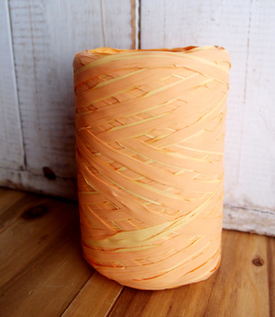 Upscale Raffia Orange - Packaging Decor