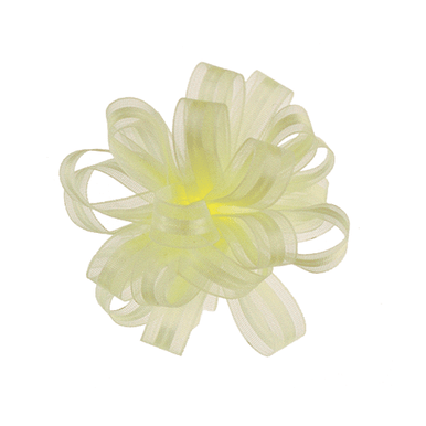 Yellow Pull Bow Ribbon - Packaging Decor