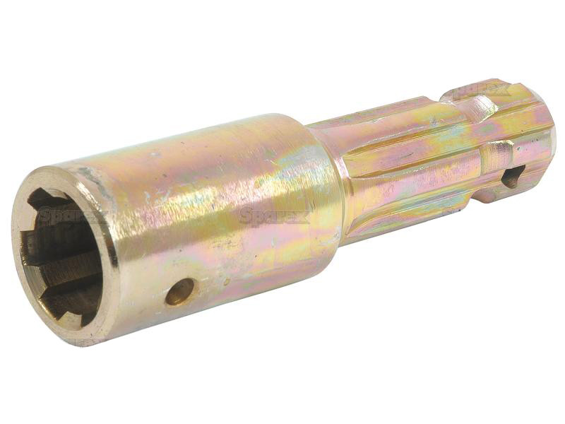 Female 6 Spline 1" 3/8 x Male 6 Spline 1" 3/8 with Locking Pin