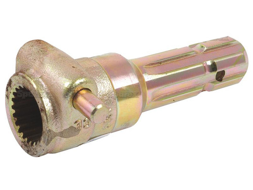 PTO Splined Coupling Female spline 1 3/8-21 with Locking Pin ...