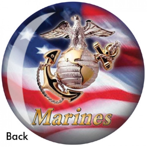 OTBB U.S. Marines Bowling Ball - BowlingBallDepot.com