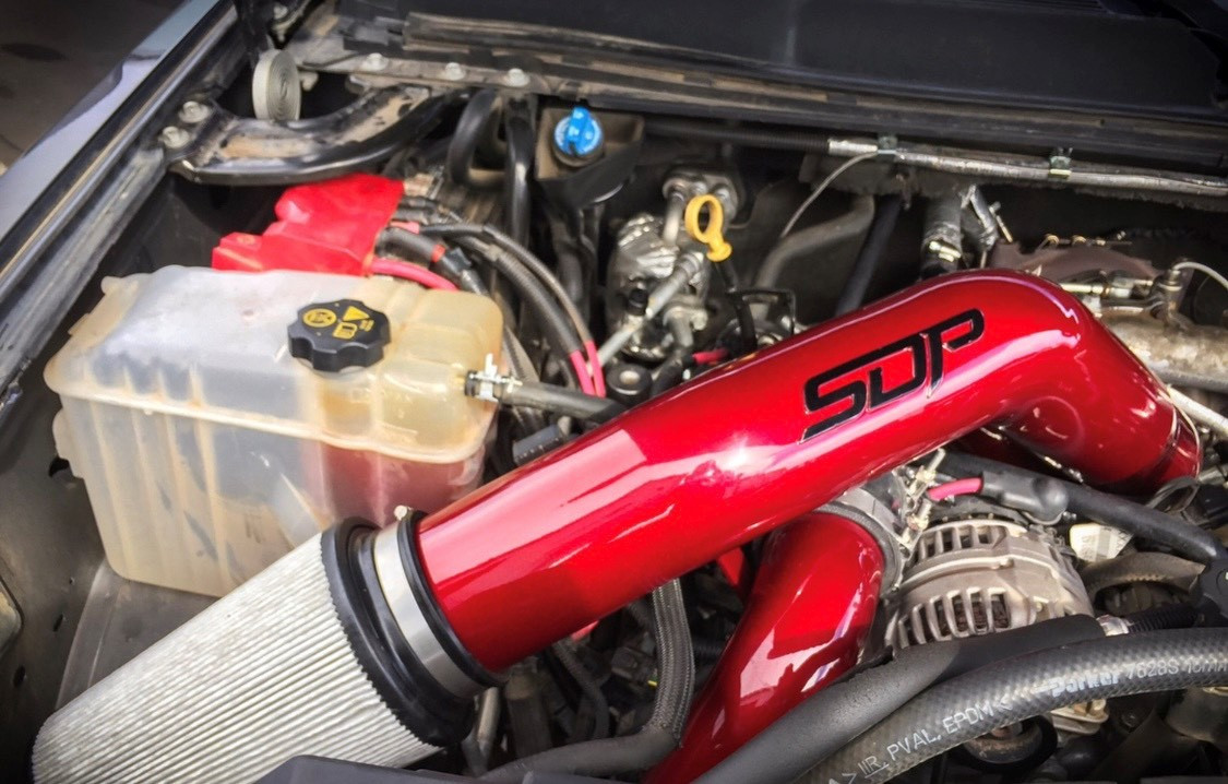 SDP Billet 3" Y-bridge kit with cold side and 4" intake
