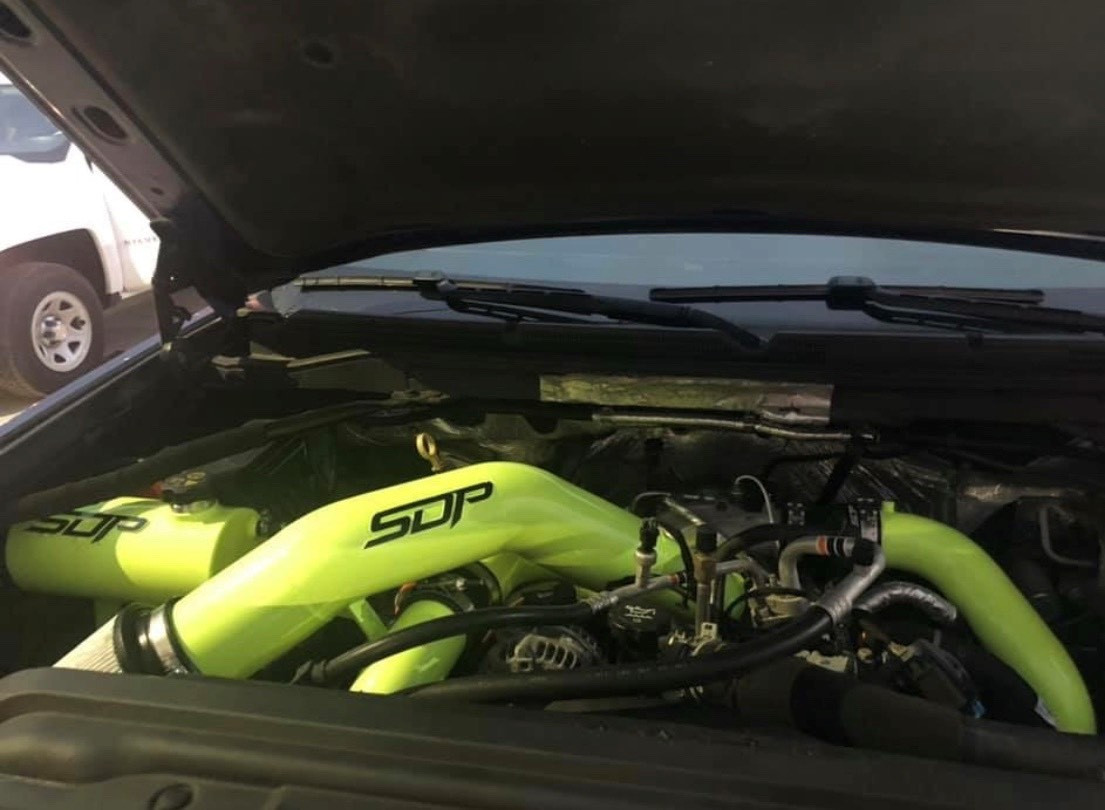 SDP Billet 3" Y-bridge kit with cold side and 4" intake