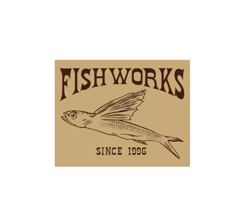 3" Flyer Sticker - Fishworks
