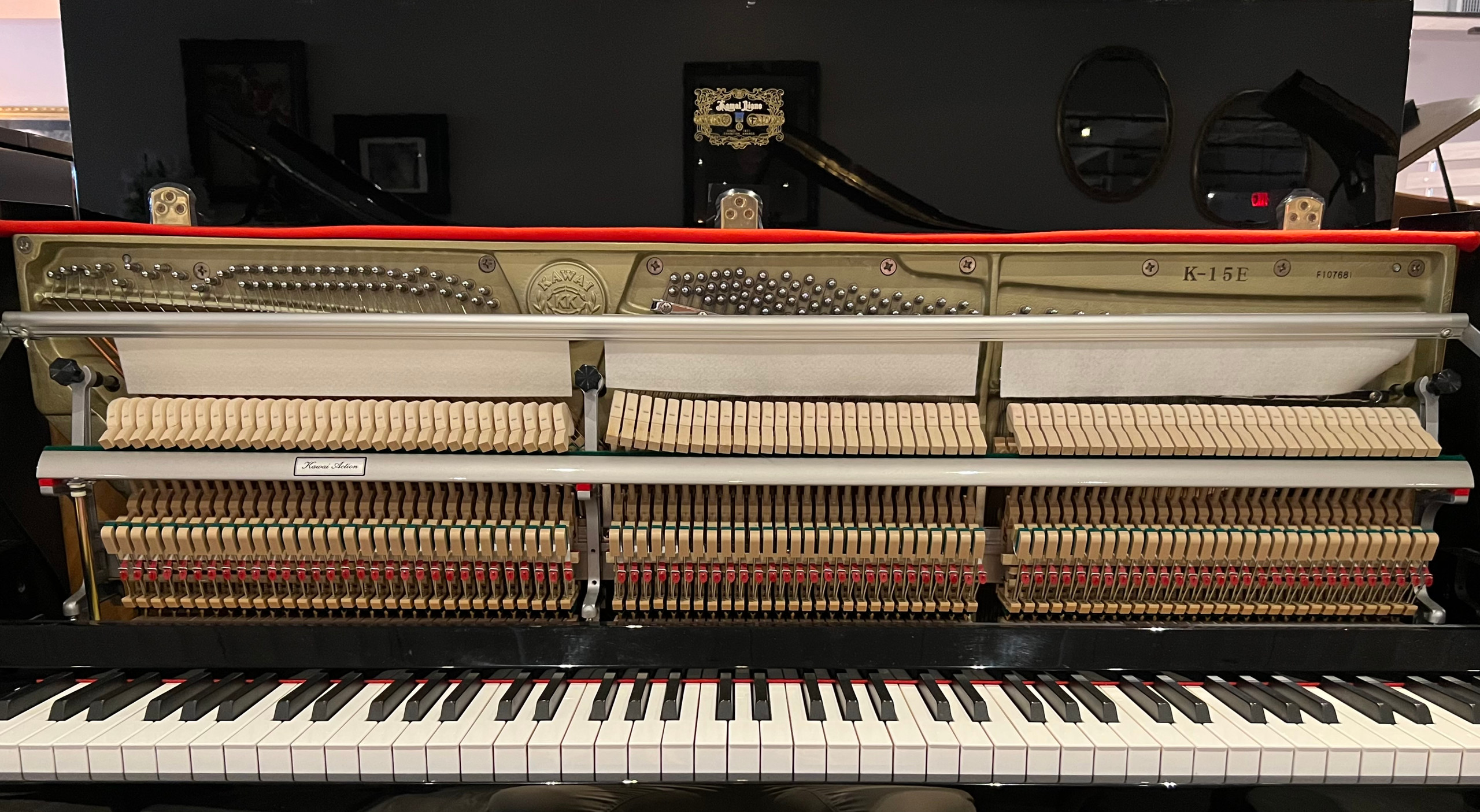 K. Kawai K-15 Studio Console Piano. - The Original Frank and Camille's ...