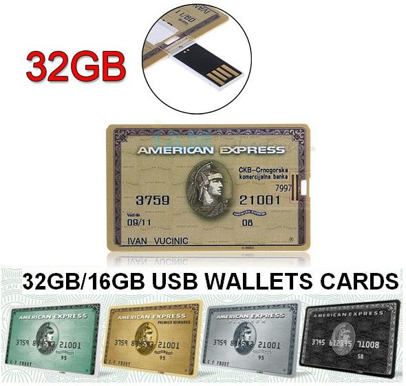 8GB USB Wallet Cards - BuyNCell