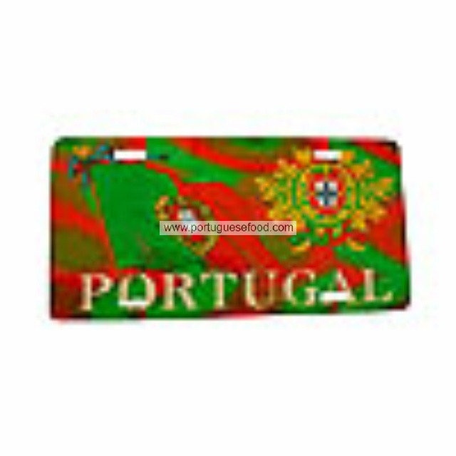 Portugal License Plate - Portuguesefood.com