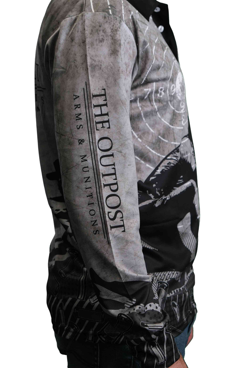 OUTPOST LIGHTWEIGHT SHOOTING SHIRT | GREY | THE OUTPOST ARMS & MUNITIONS