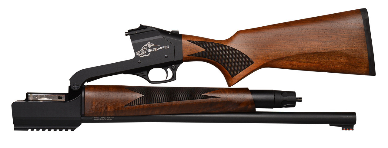 AXOR ARMS BUSHPIG 12G 5+1 BLACK/ WALNUT STOCK | THE OUTPOST ARMS ...