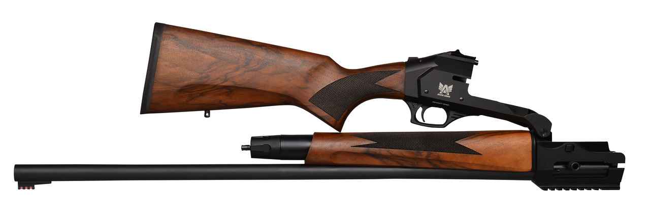 AXOR ARMS BUSHPIG 12G 5+1 BLACK/ WALNUT STOCK | THE OUTPOST ARMS ...