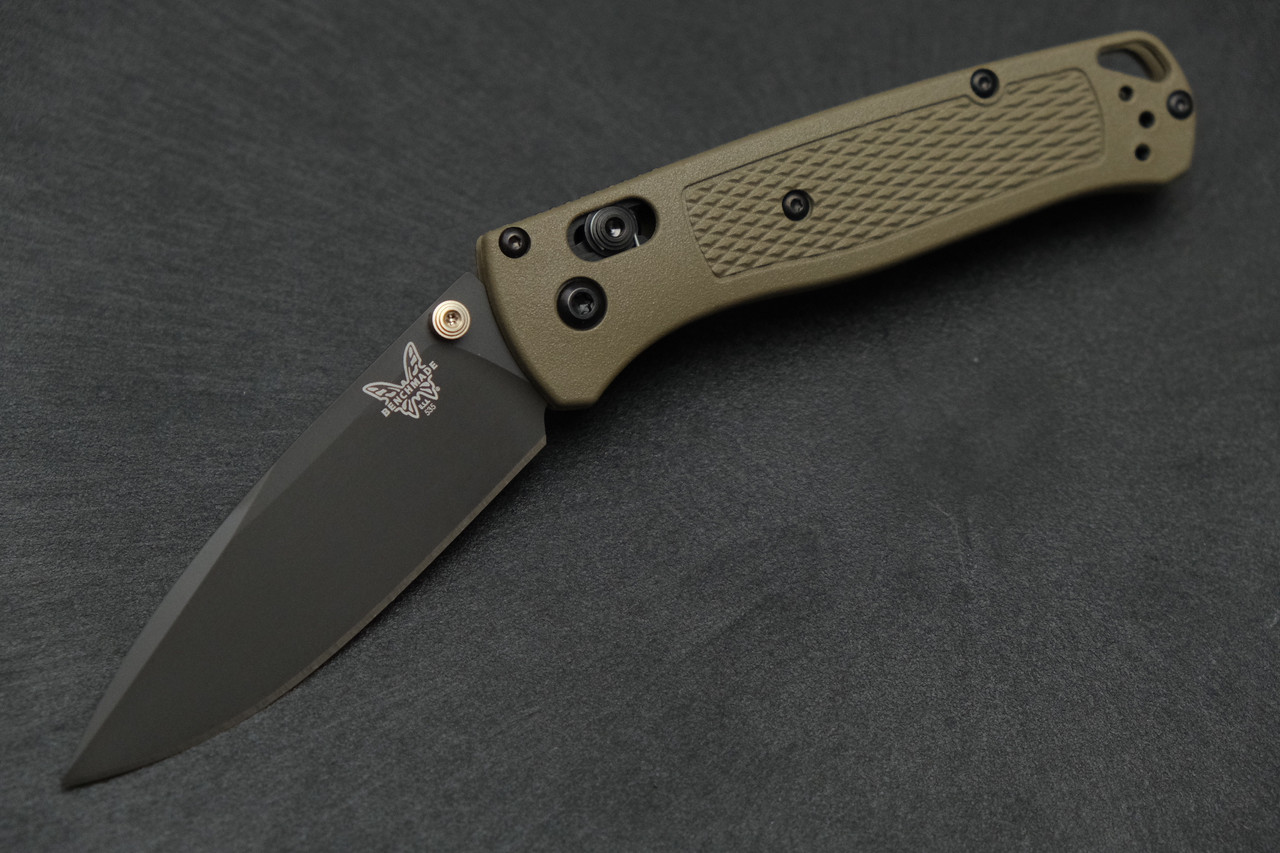 BENCHMADE 535GRY-1 BUGOUT Axis Ranger Green Folding Knife - The Outpost ...