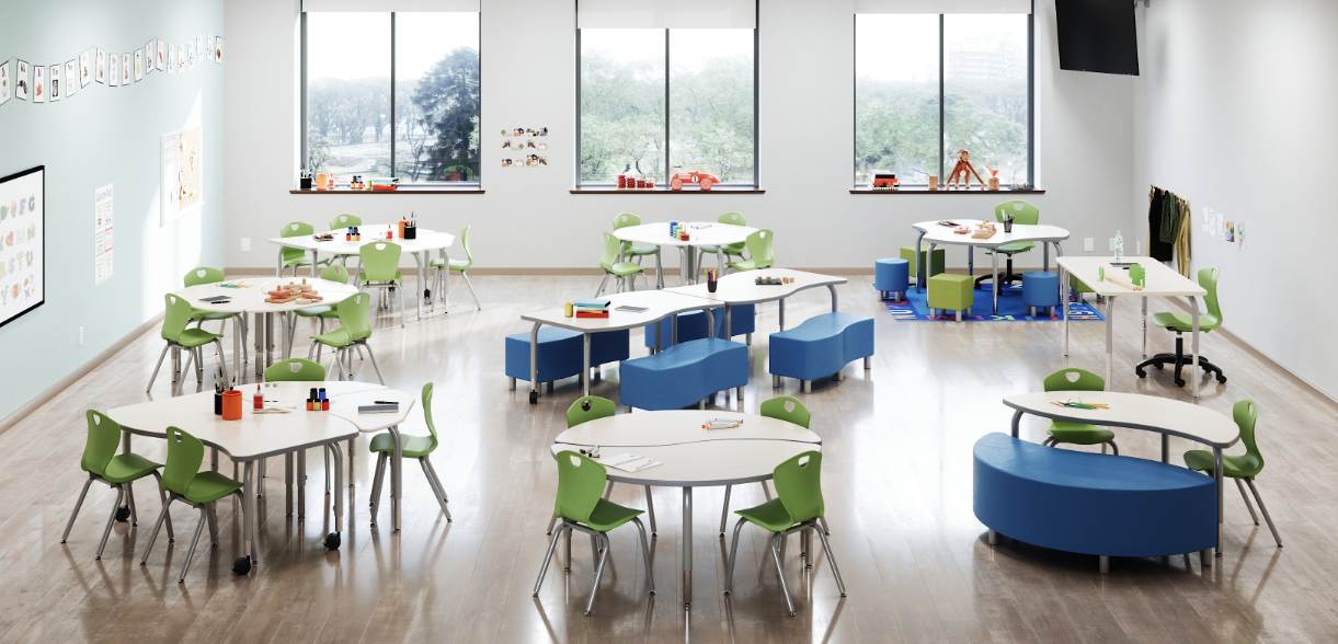 Scholar Craft Modern Collaborative Classroom Package #5 l Affordable ...