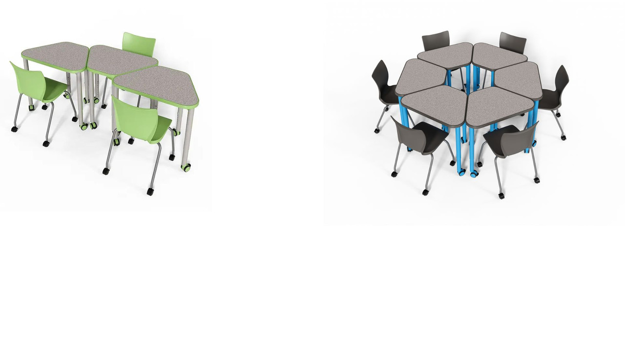 Elemental Huddle Student Desk - Smith System | Affordable Classroom ...