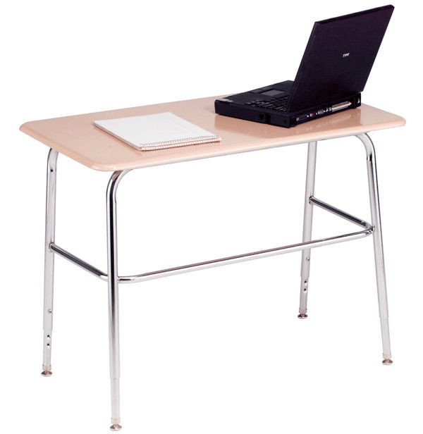 Aptitude Wide Student Desk with Hard Plastic Top - USACapitol 420 ...