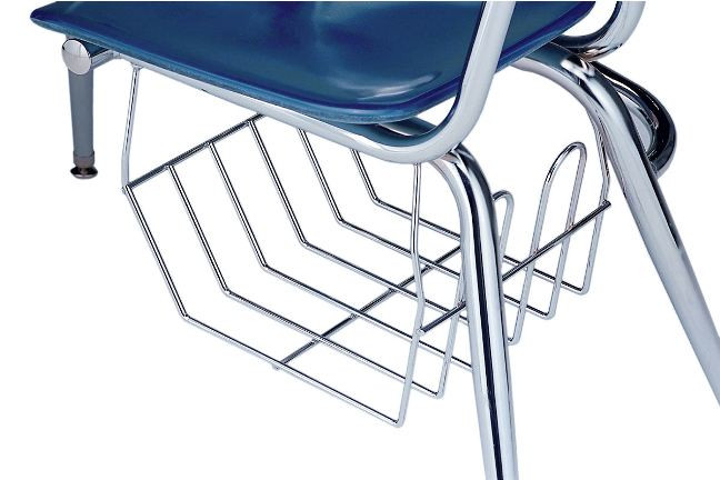 Legacy Combination Desk with Hard Plastic Top and Book Basket ...