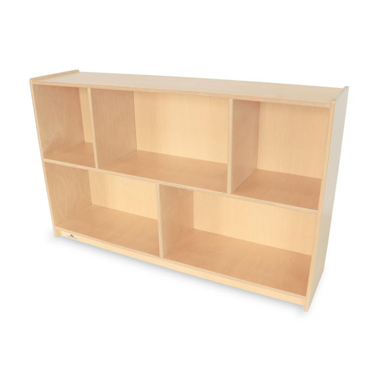 Basic Single Storage Shelf Cabinet - Whitney Brothers | Affordable ...