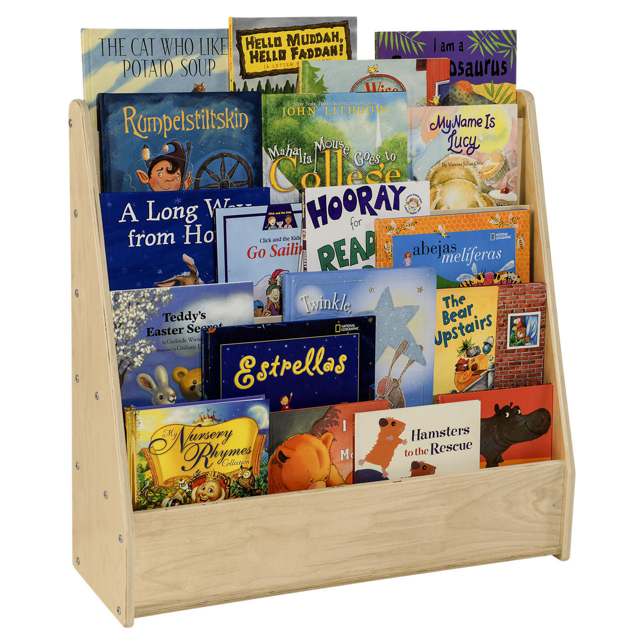 Wood Designs C34330F Contender Single Sided Book Display | Affordable ...