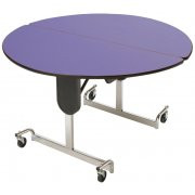 Round Fold n Roll Table - Mitchell | Affordable Mobile Tables ...