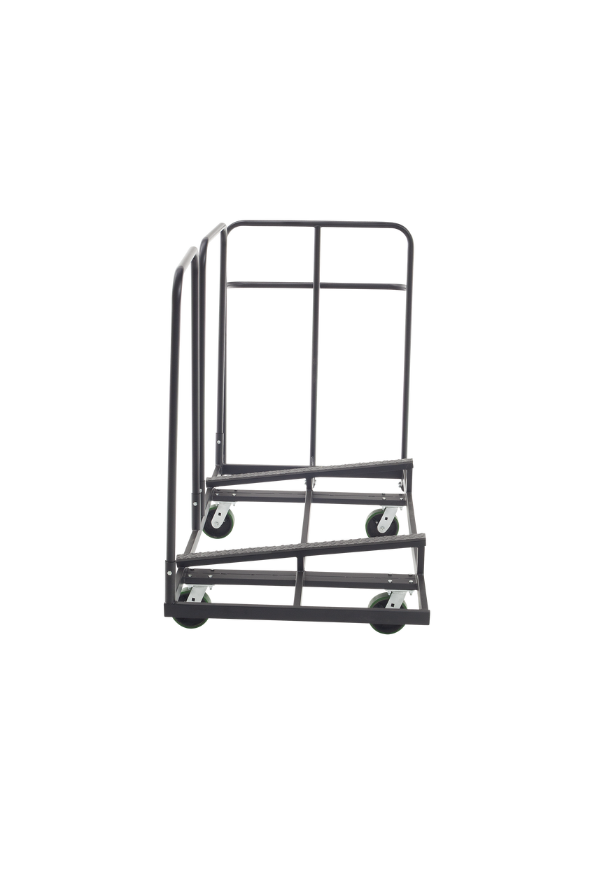 AmTab Single Stacking Heavy Duty Table Cart for Rectangle Tables