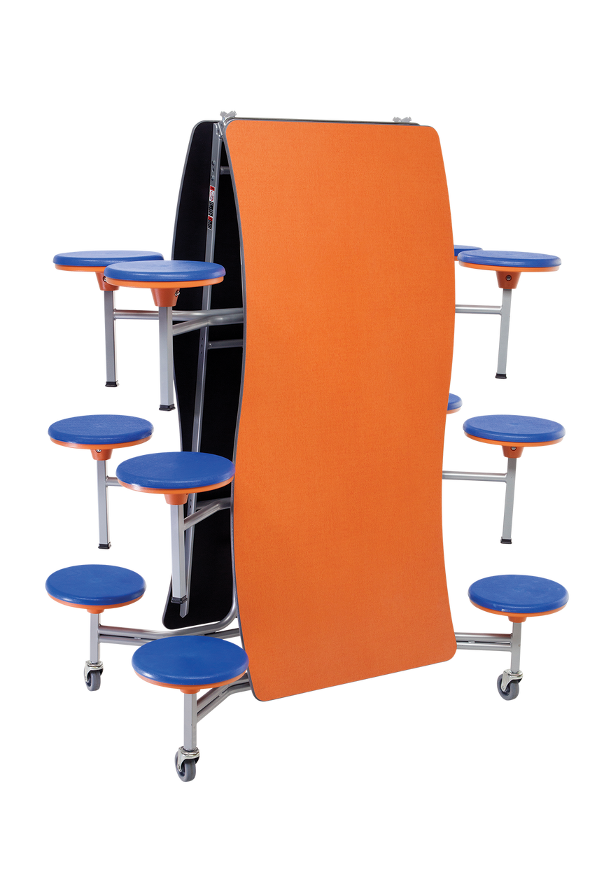 Amtab Ocean Waves Mobile Stool Cafeteria Table Affordable Amtab Products