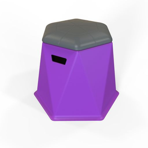 Session Series Twisted Hex Stool - Tenjam 41007 | Affordable Specialty ...