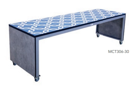 Rectangle Conversation Table with High Pressure Laminate Top - AmTab ...