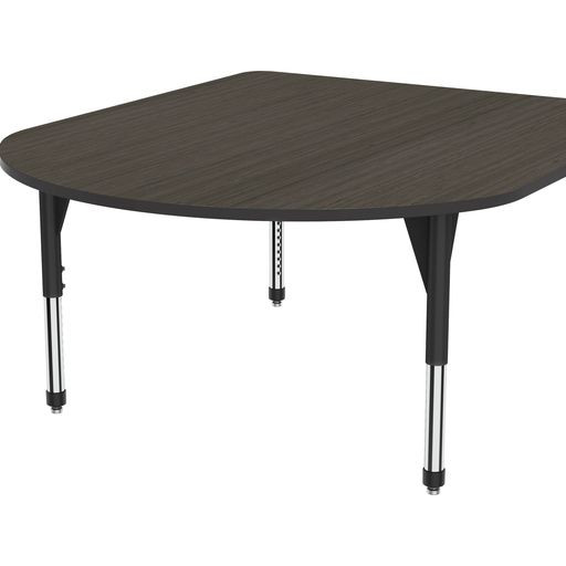 Premier Adjustable Height Multimedia Table with Light Duty Melamine Top ...