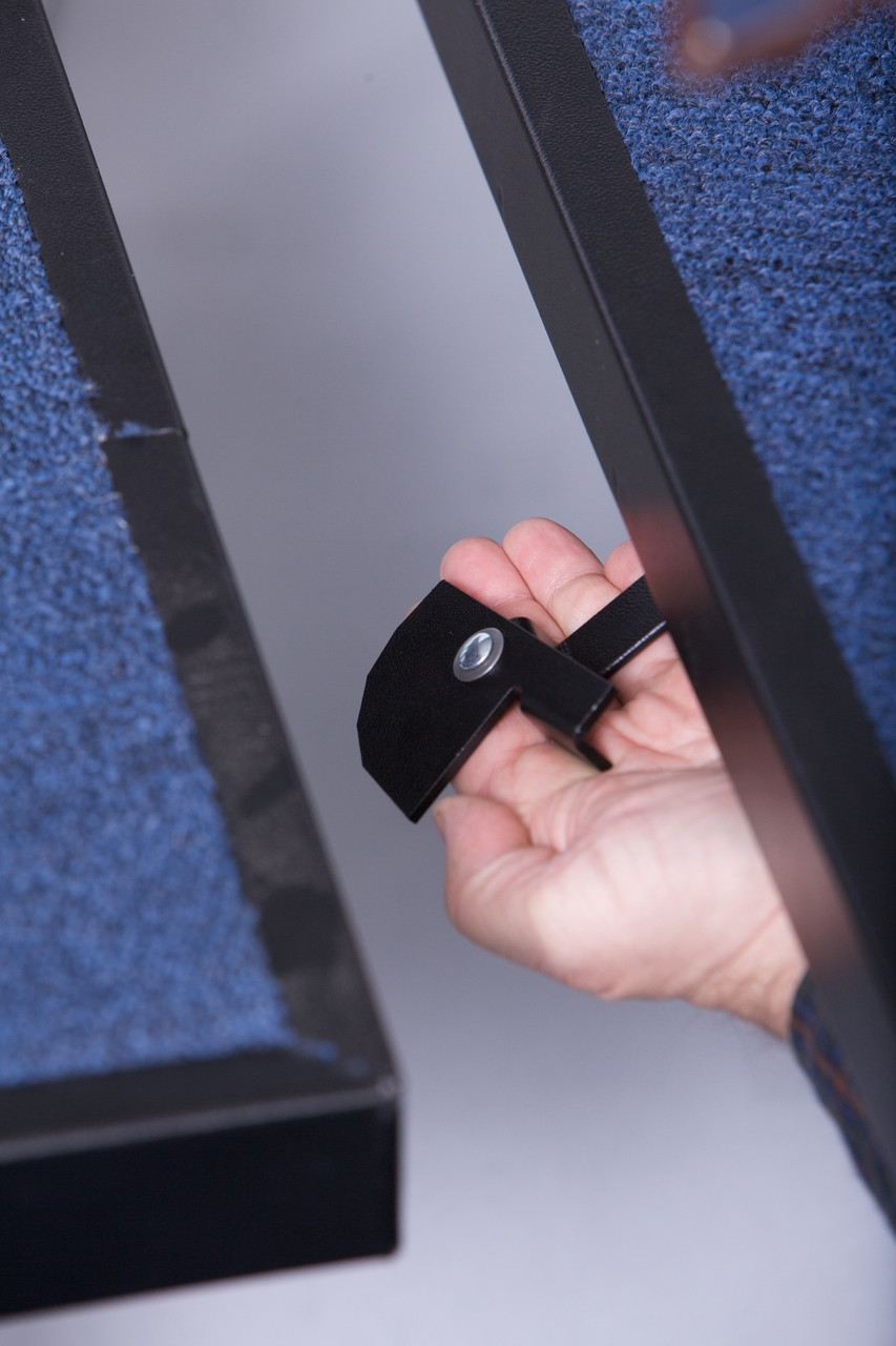 AmTab Three Level Hardboard Fixed Height Riser with Guard Rail