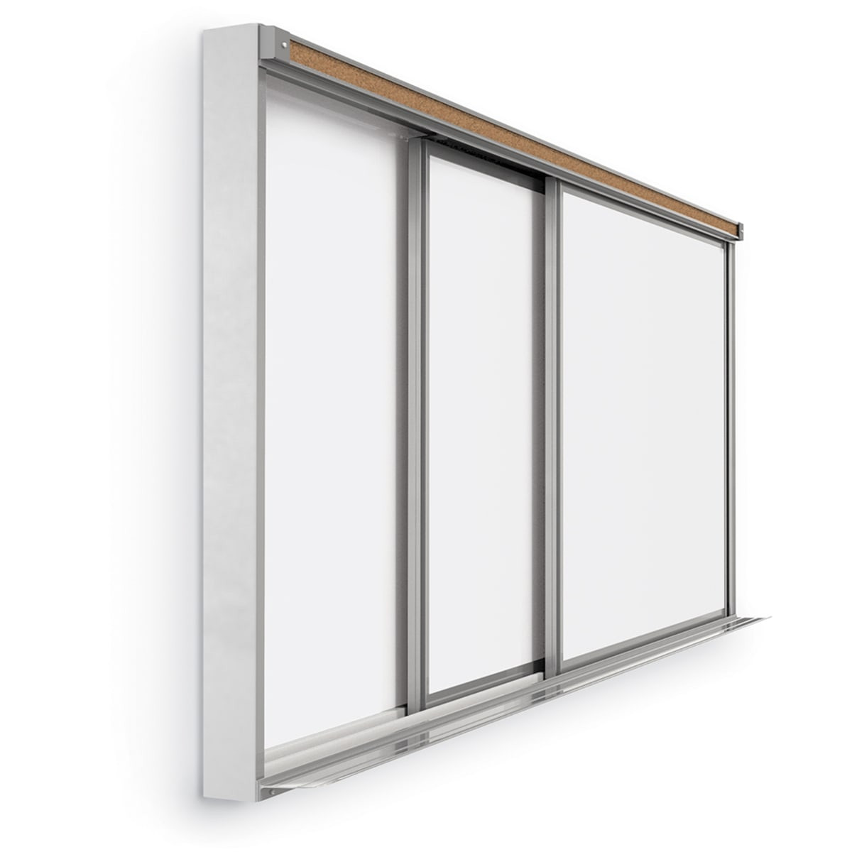 Horizontal Sliding Board - MooreCo 820HX | Affordable White Boards ...