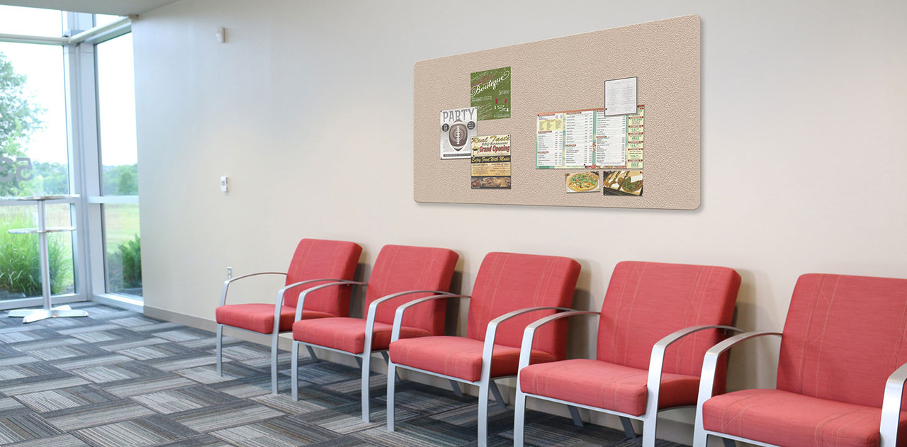 Fabric Wrapped Bulletin Board - Ghent TF00 | Affordable Bulletin Board ...