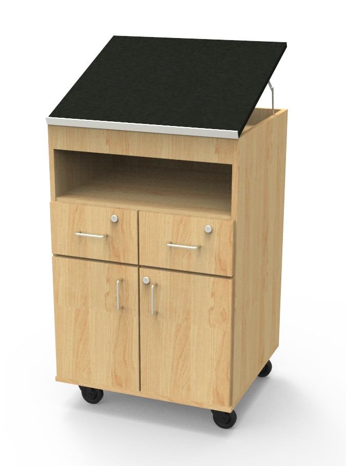 Premium Traditional Teachers Lectern - WB Manufacturing l Affordable ...