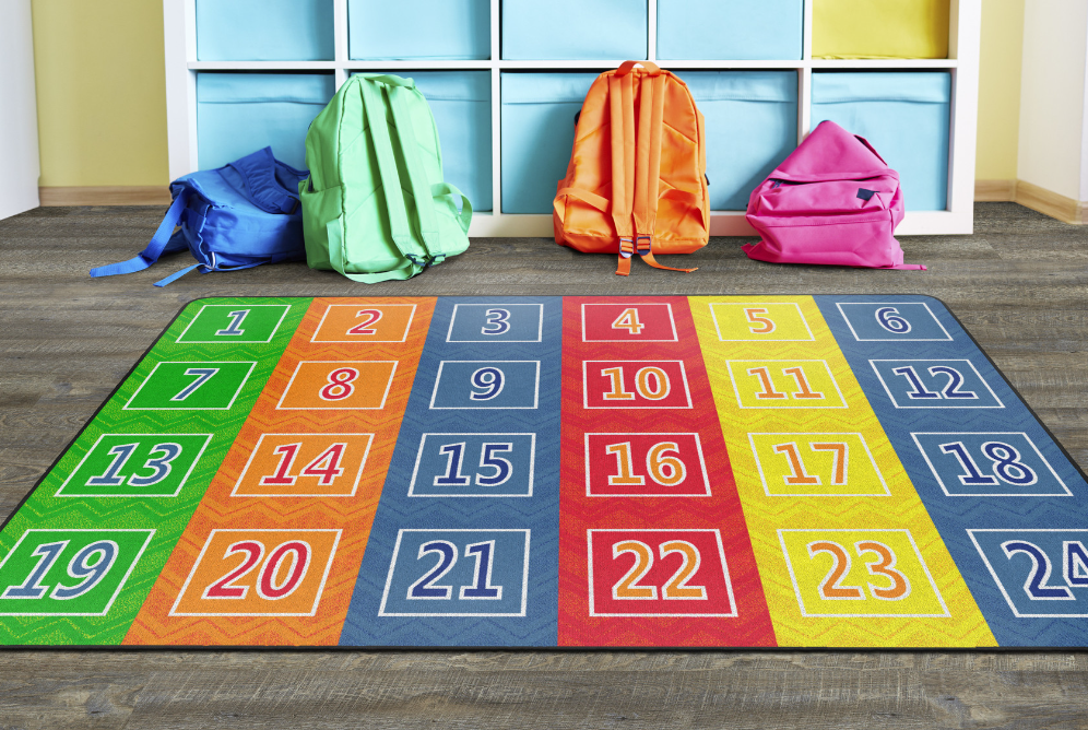 Number Chevrons Primary Carpet - Flagship FE379 | Affordable Carpets ...