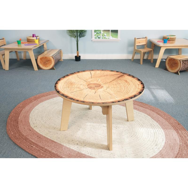 Nature View Live Edge Round Table - Whitney Brothers WB-LERDT ...