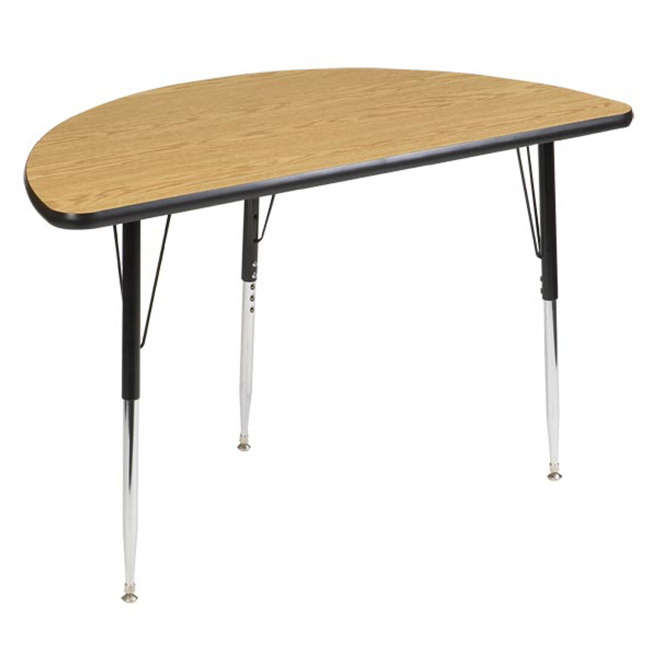 Half Round Activity Table With High Pressure Laminate Top Scholar