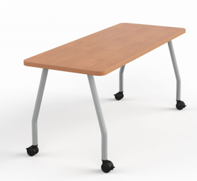 Rectangular Training Table with Echo Base | Affordable Training Tables ...