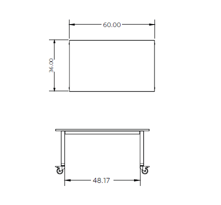 Planner Studio Science Trespa TopLab Table with Fixed Height - Smith ...