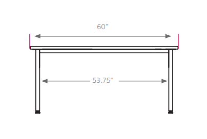 Planner Studio Science Trespa TopLab Table with Adjustable Height ...