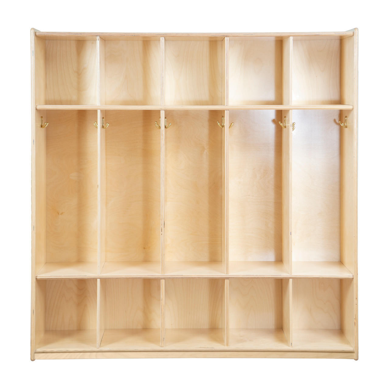 Wood Designs WD51200 Five Section Compact Locker Set | Affordable ...