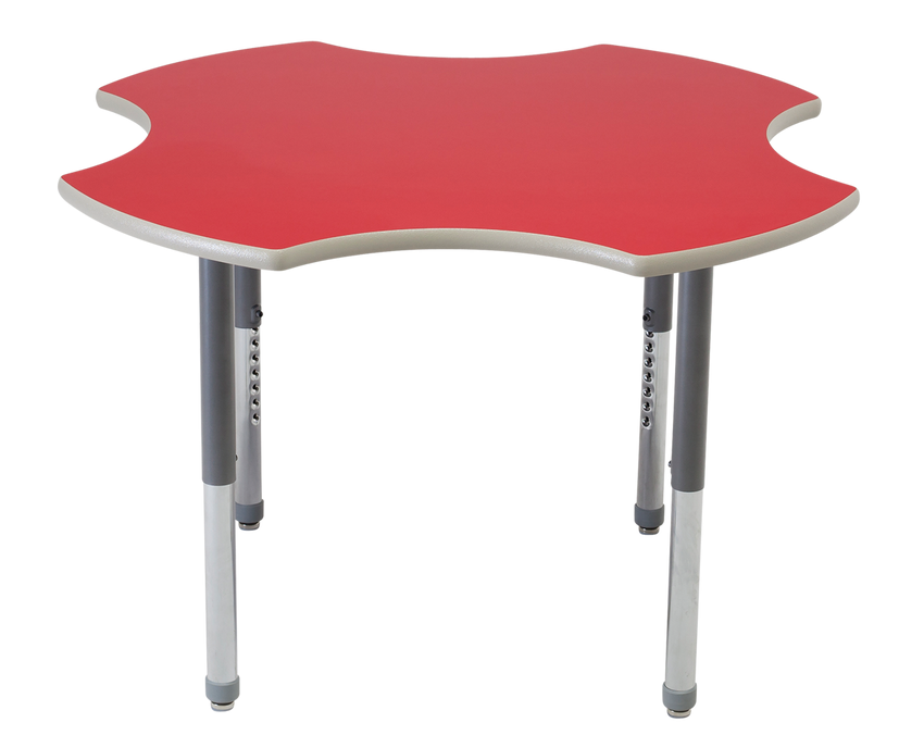 AmTab Clover Activity Table with High Pressure Laminate Top I ...