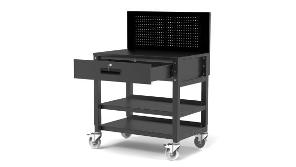Heavy Duty Mobile Workstation - Luxor UCWS001 | Affordable office ...