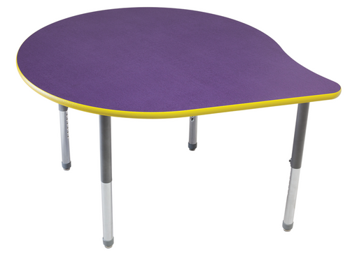 Amtab Clover Activity Table With High Pressure Laminate Top I