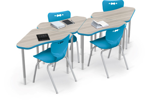 Hierarchy Fender Collaborative Desk And Hierarchy Chair Bundle By