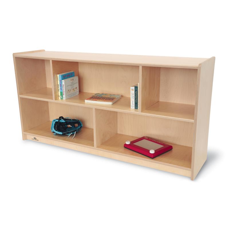 Basic Single Storage Shelf Cabinet - Whitney Brothers | Affordable ...