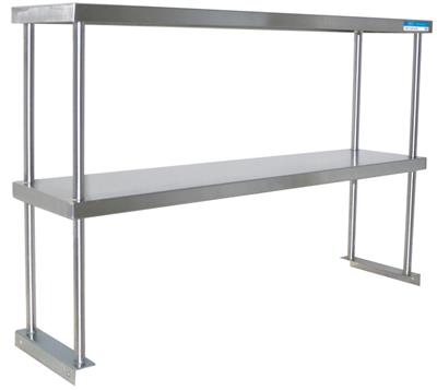Double Stainless Steel Over Shelves - BK Resources | Affordable ...