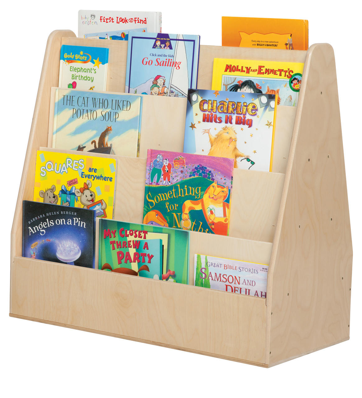 Wood Designs C34230F Contender Double Sided Book Display | Affordable ...