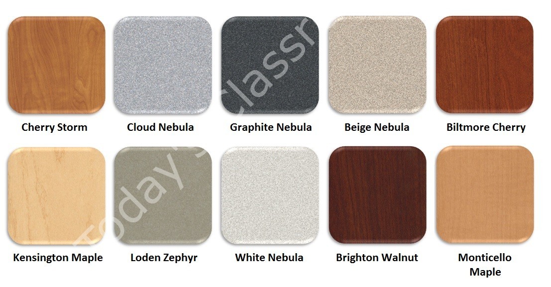 KI IWD4FL/29 Intellect Wave 4 Leg Desk with High Pressure Laminate Top ...